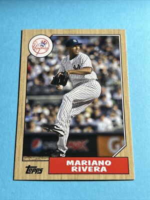 2022 Topps Archives - 1987 Topps Design #279 Mariano Rivera | eBay