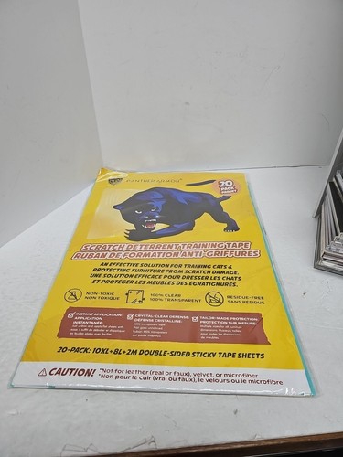 PANTHER ARMOR 20-Pack Cat Scratch Furniture Protectors -Deterrent & Cat ...