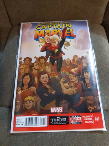 Captain Marvel #17 Kamala Khan 2nd Appearance App Cameo 1st Print Ms Marvel 759606078097| eBay