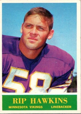 1964 PHILADELPHIA FOOTBALL #103 RIP HAWKINS MID GRADE IN | eBay