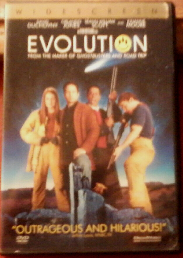 Evolution (DVD, 2001) David Duchovny Orlando Jones Julianne Moore ...