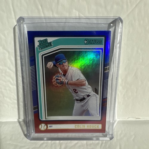 2024 Donruss Colin Houck Red/Blue Parallel Rated Prospect (RC) Card ...