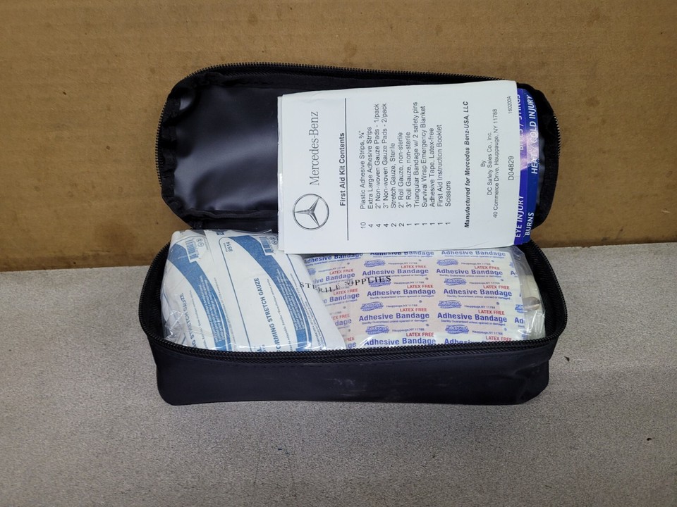 Mercedes Benz First Aid Kit OEM Part Number Q 4860043 | eBay