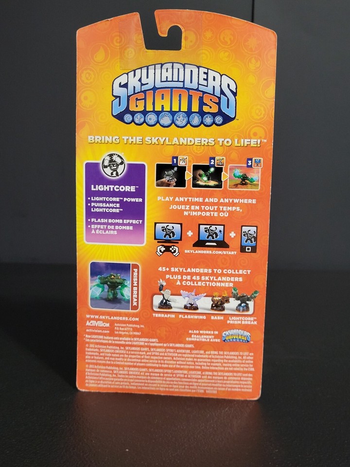 Activision Skylanders Giants Prism Break Chase Variant | White Flocked ...