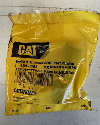 CAT 191-8303 2 Pin Variable Reluctance Low Speed Sensor | eBay