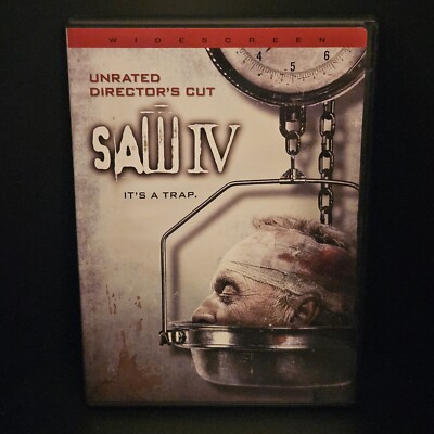 Saw IV (DVD Unrated Directors Cut Widescreen, 2007) Preowned | eBay
