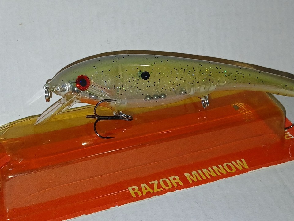 NEW RARE BILL NORMAN RAZOR MINNOW HELSINKI SEXY GHOST TABLE ROCK SHAD ...