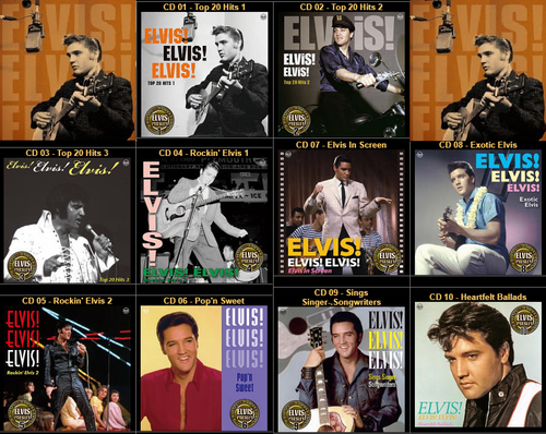 Elvis Presley The Ultimate Collection Elvis!Elvis!Elvis! 10 japan cds ...