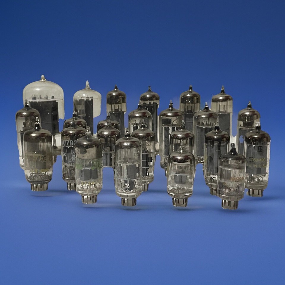 Vintage Radio Tubes Lot Of 24 Multiple Sizes | eBay