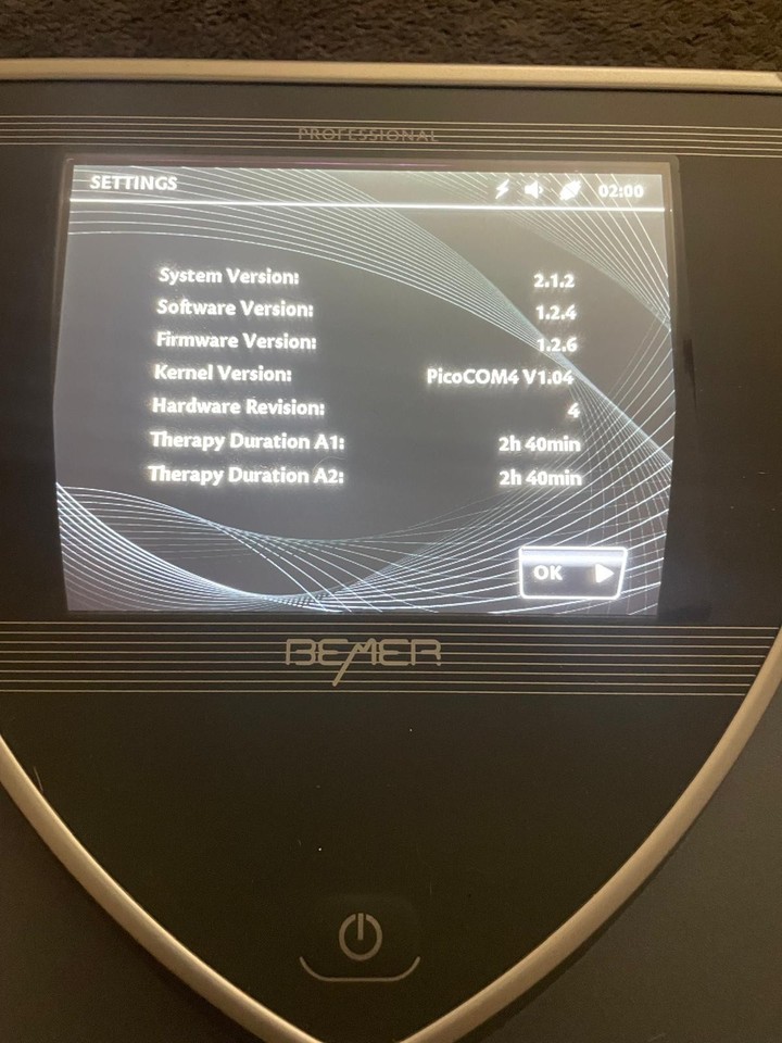 BEMER PRO SET - (PEMF) Therapy - EXCELLENT Demo model B.BODY MAT NOT ...
