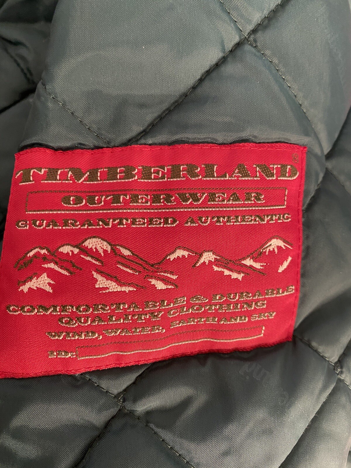 Timberland Weathergear Insulated Quilted Winter Coat … - Gem