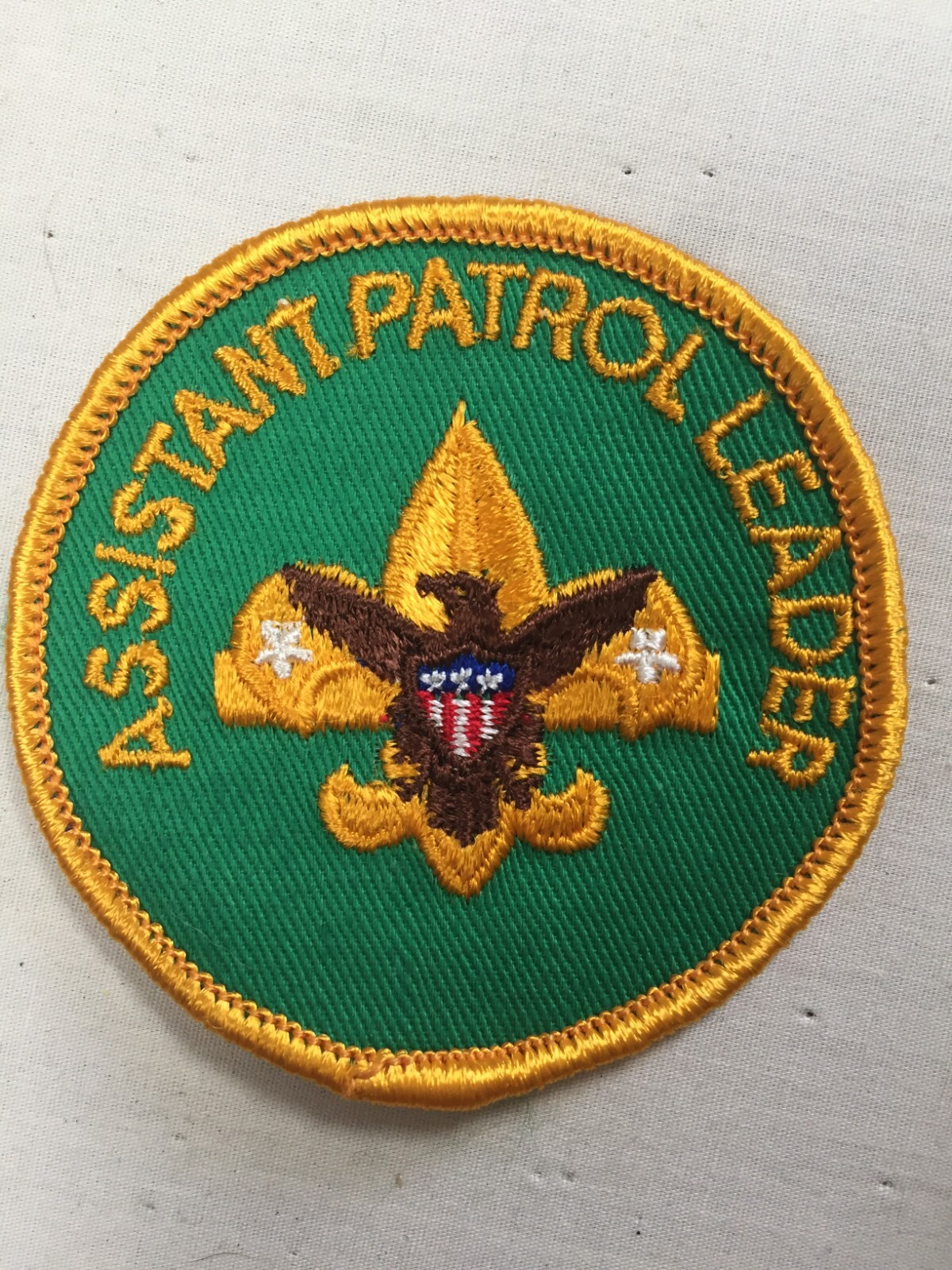 1970's Assistant Patrol Leader Glue/felt Youth BSA Position Patch | eBay