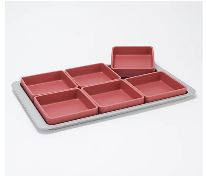 Silicone Baking Sheet Pan Dividers Reusable Nonstick 10 pc Bakeware Set ...