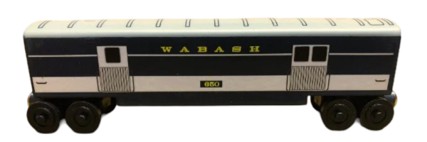 Wooden Whittle Shortline Railroad Wabash Cannonball Baggage Car 650 | eBay