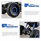 RC Monster Truck 4WD 1:18 Off-Road Vehicle 2.4G Remote Control Buggy ...