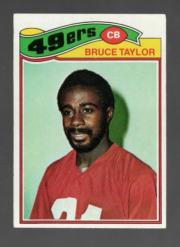 1977 Topps Bruce Taylor San Francisco 49ers #94 Excellent | eBay
