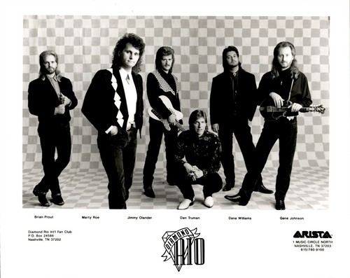 LG903 1992 Orig Photo DIAMOND RIO Marty Roe Jimmy Olander Dan Truman ...