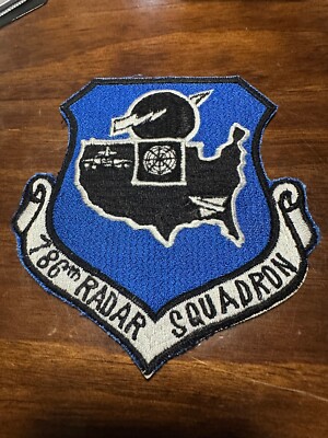 Vintage USAF 786th Radar Squadron Patch | eBay