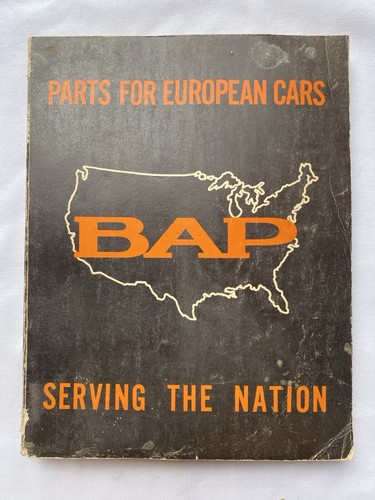 BAP British Auto Parts For European Cars 1963-1964 Catalog | eBay