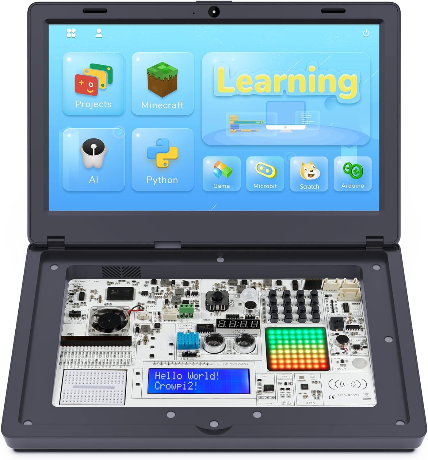 Crow Pi 2 Laptop Educational STEM Coding | eBay