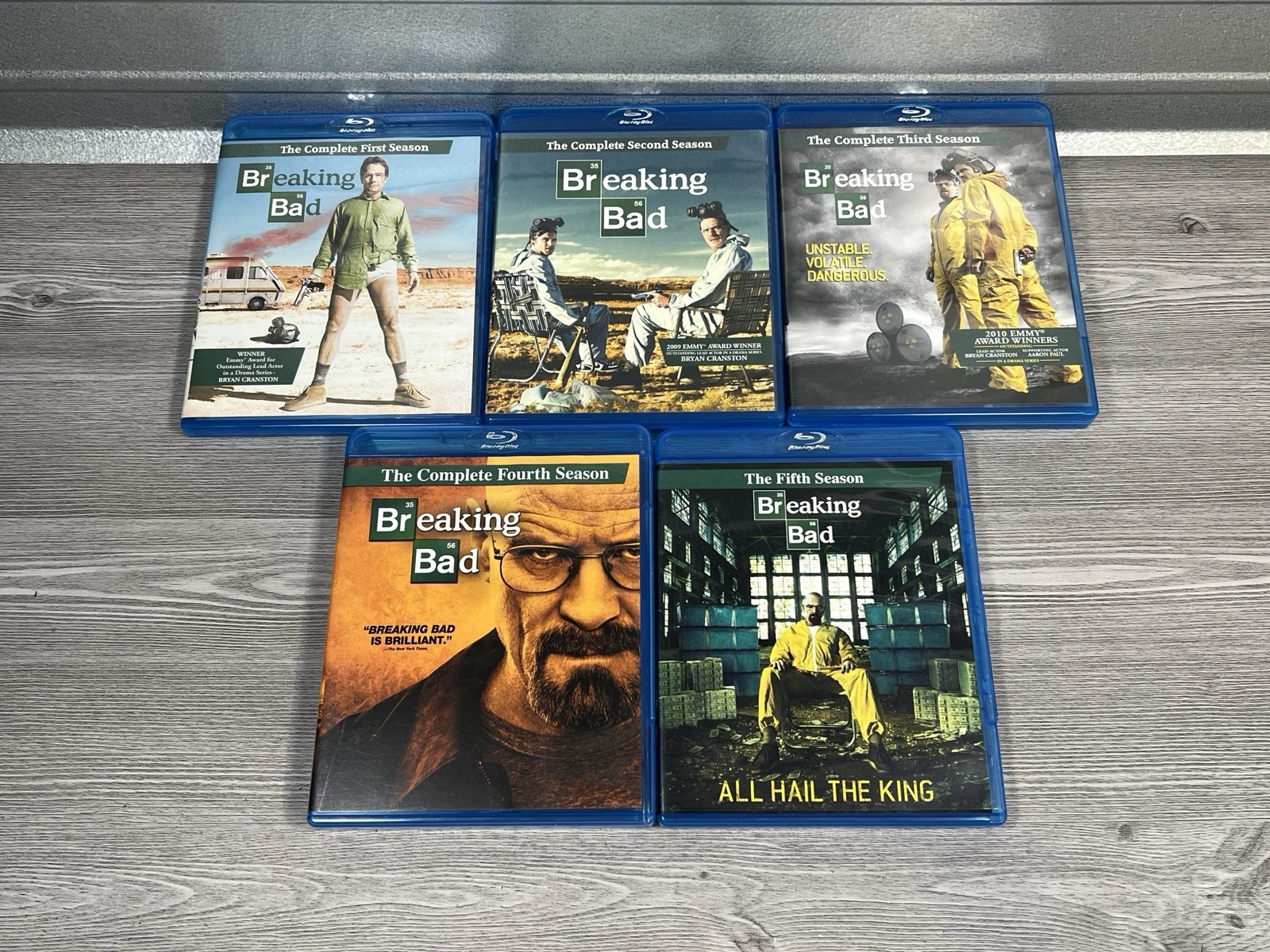 Breaking Bad Blu-Ray Complete Seasons 1-5 Set | eBay