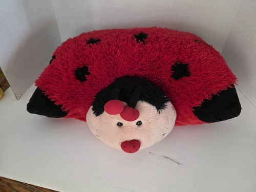 Pillow Pet Red Ladybug Plush Stuffed Animal Retired 2010 Large Original ...
