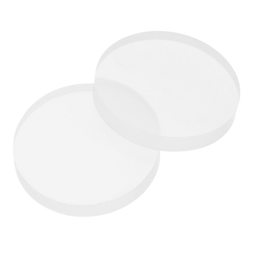 10Pcs 20mm Dia x 3mm Thick Glass Table Top Anti Slip Pads White ...
