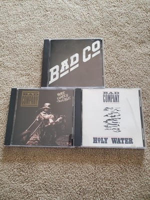 Bad Company CD Lot (Holy Water, Here Comes Trouble, Bad Co) | eBay