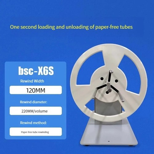 X6S Label Rewinder, Barcode Rewinder, Bidirectional Winding, Adjustable ...