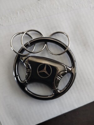 Authentic Mercedes Benz Keychain Wheel In Black New | eBay