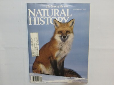 Natural History Magazine 1985 January 2Z | eBay