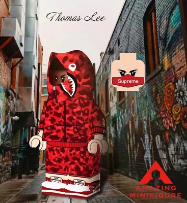 custom 3th party min brick minifig am brick shark | eBay