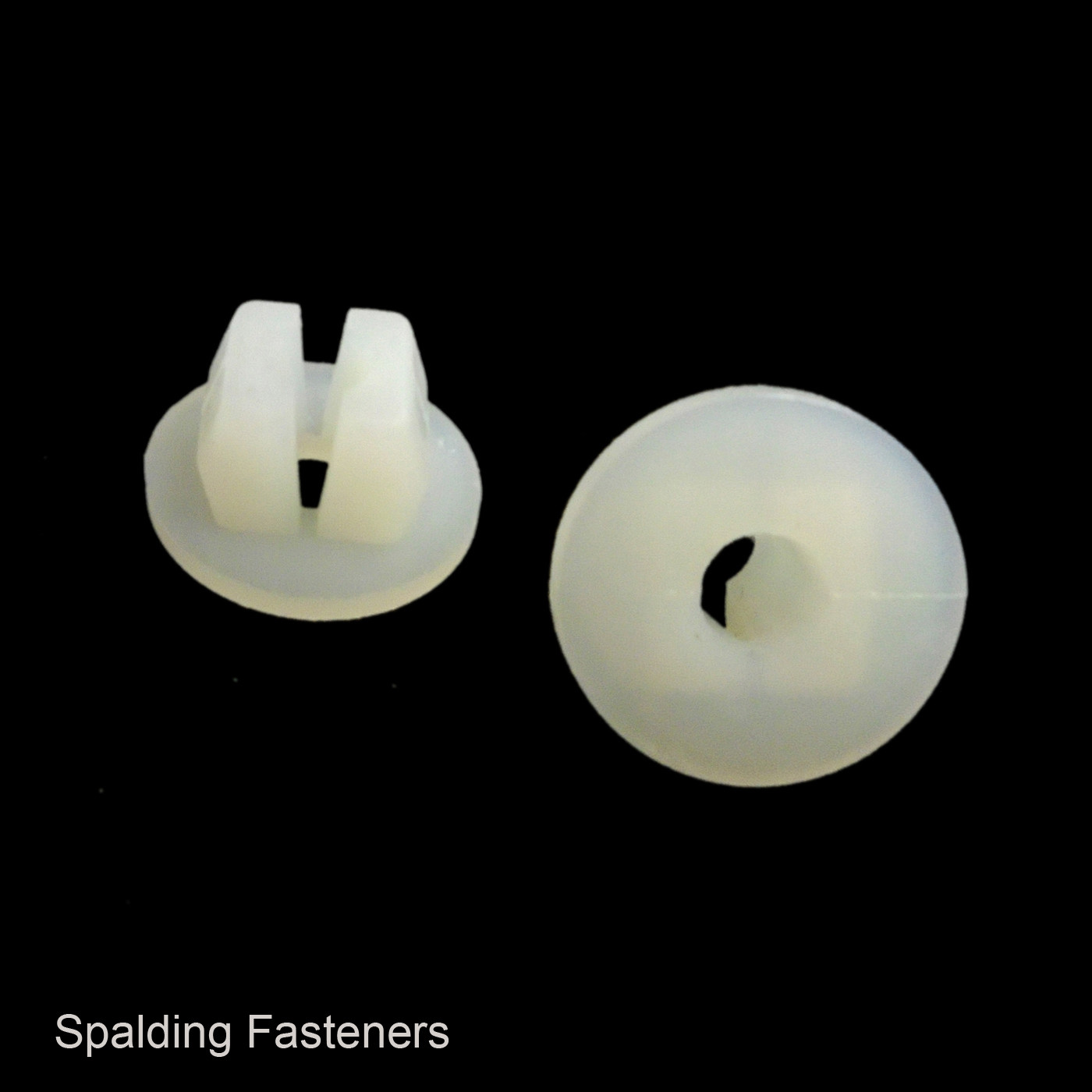 Clear / Black Nylon Plastic Locking Nuts For Car Trim - Square Or Round ...