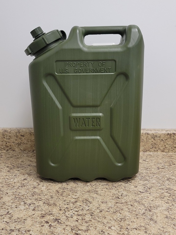 5 Gallon Water Jug Jerry Can Military Surplus Made in the USA | eBay