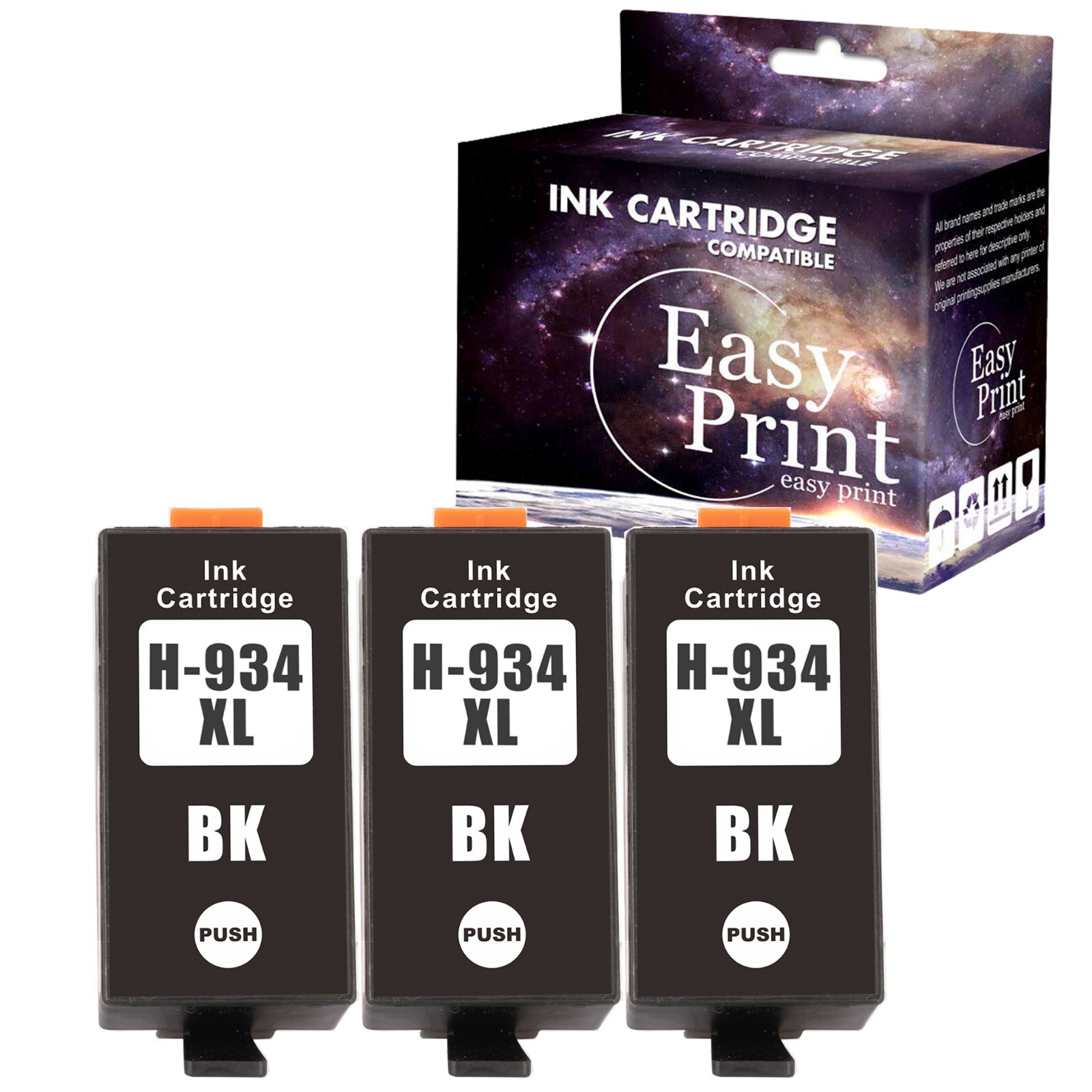 3PK HP934 934 Ink Cartridge OfficeJet Pro 6230 6815 Printer BLACK | eBay