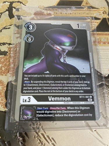 Digimon Vemmon BT11-061 FOIL Dimensional Phase English | eBay