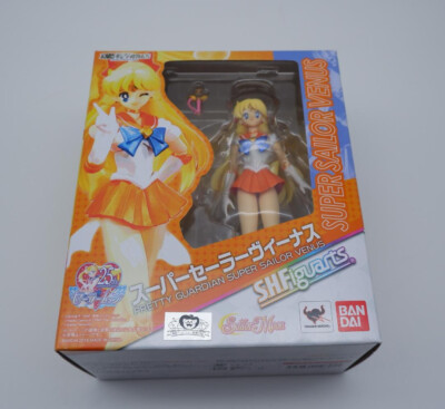 Sailor Moon S.H.Figuarts Super Sailor Venus Action Figure BANDAI USED ...