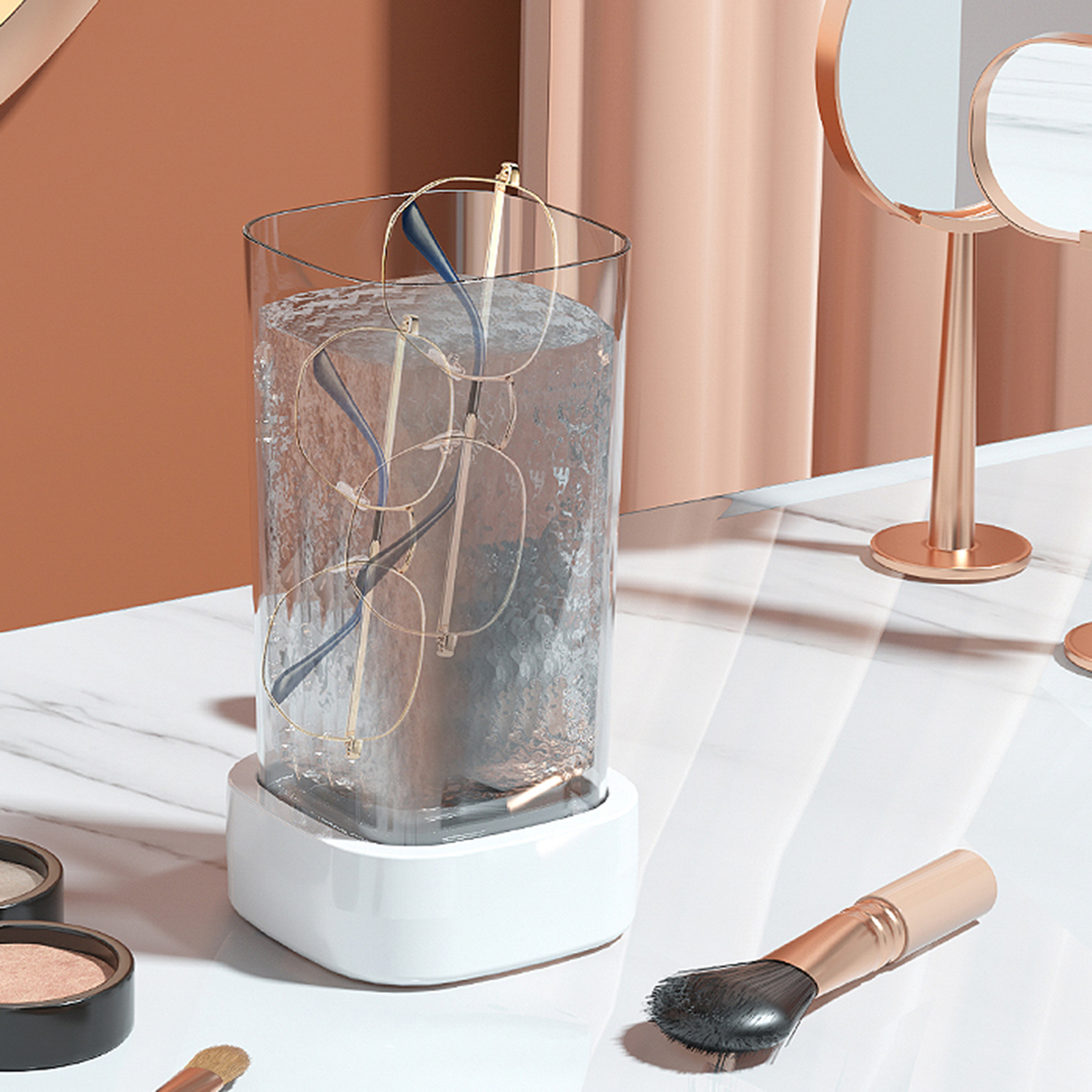 600ml Glasses Washing Machine Quick Wash Cleaning Electric Makeup Brush ...