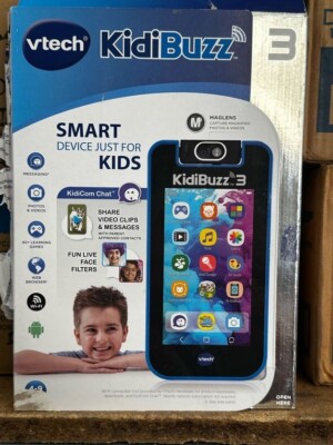 VTech KidiBuzz 3 Smart Device for Kids, NEW DEMEGED BOX | eBay