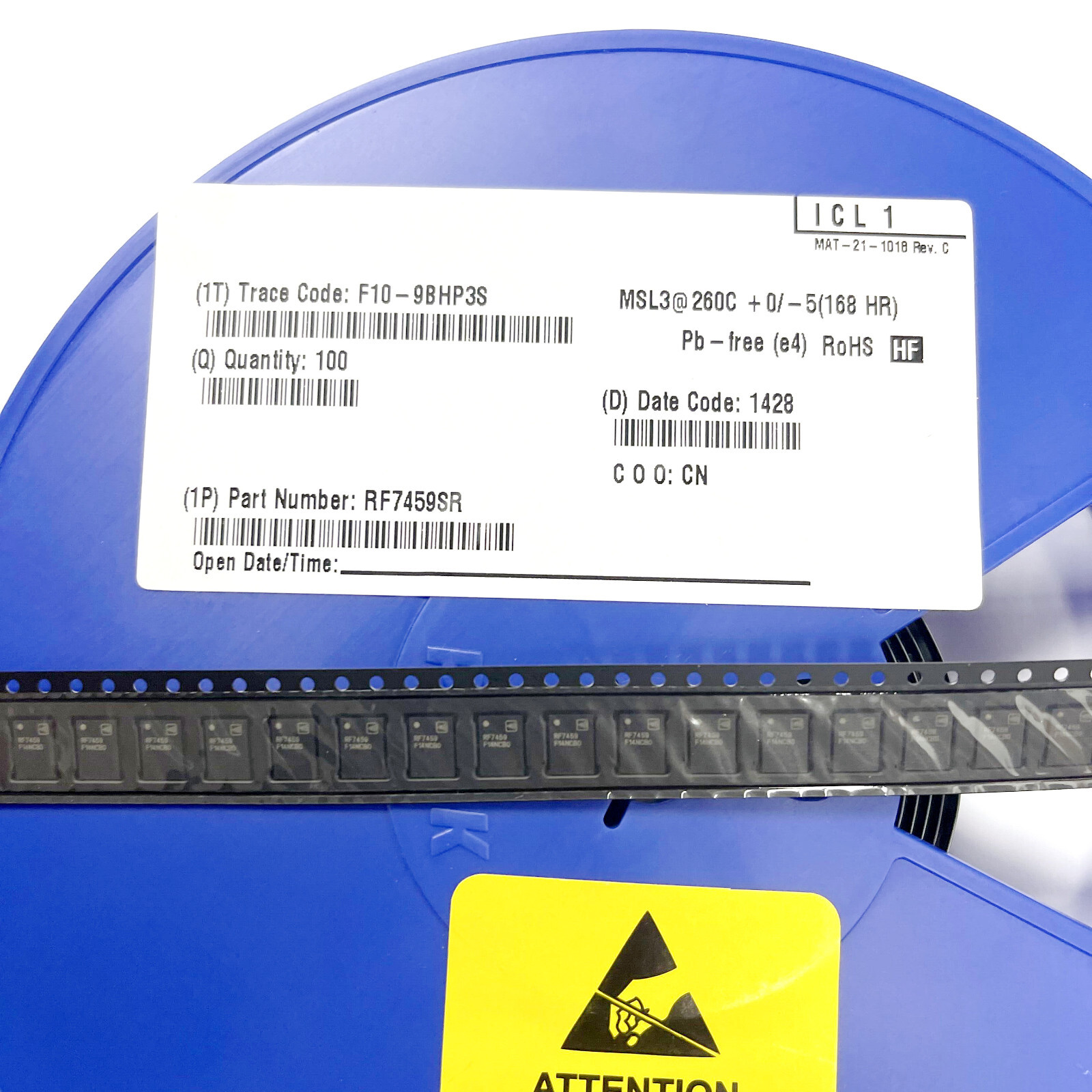 10PCS QORVO RF7459 Quad-Band GSM Polar EDGE Transmit Module Six UMTS ...