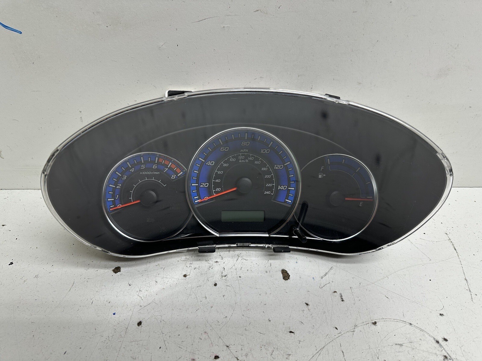 2009 Subaru Forester X M/T Cluster Speedometer Tach Gauges Instrument ...