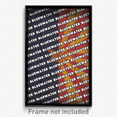 Bluewater Arizona Poster (AZ City Souvenir 11x17 Town Print) | eBay