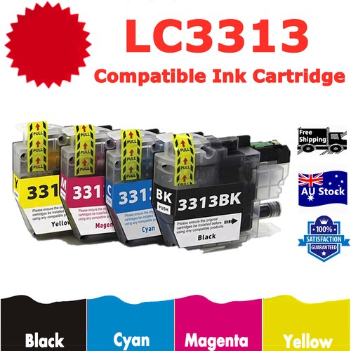 Compatible LC3313 LC-3313 Ink Cartridge For Brother MFC-J890dw J491dw ...