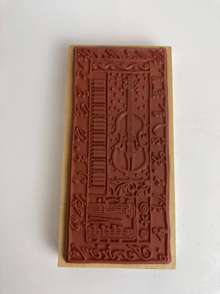 Penny Black 2390L Music Collage Rubber Stamp – Jehane Boden Spiers 2002 ...