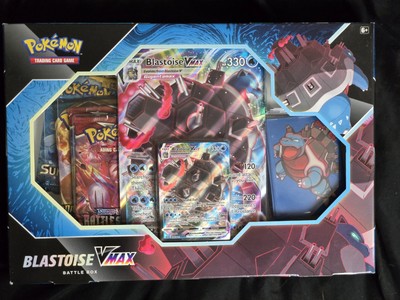 Pokémon TCG Blastoise VMAX Battle Box – Factory Sealed – 4 Booster ...