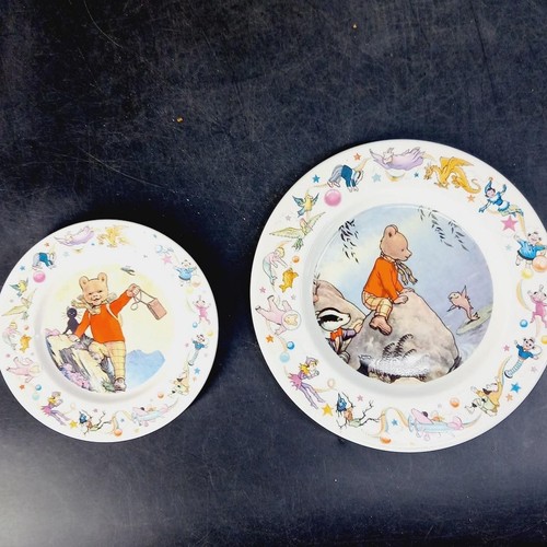 Rupert Bear Wedgwood Etruria Dinner Plate & Side Plate 1980's TMK | eBay UK