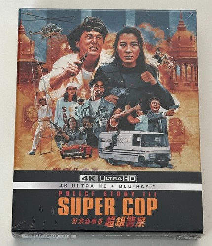 Police Story 3 III Supercop (4K UHD/Blu-ray, 1992) 88 Films Limited NEW ...