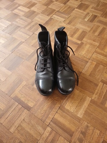British Military Black Leather DMS Boots Size 11 | eBay UK