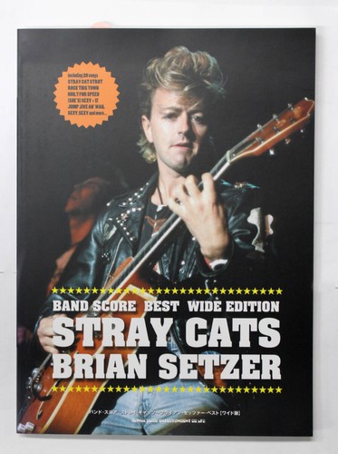 Shinko Music BScore Stray Cats Brian Setzer Best Wide Ver STRAY CATS ...
