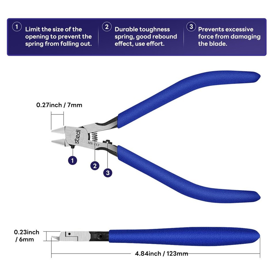 stedi Ultra-thin double-edged tool for plastic models, with a sharp ...
